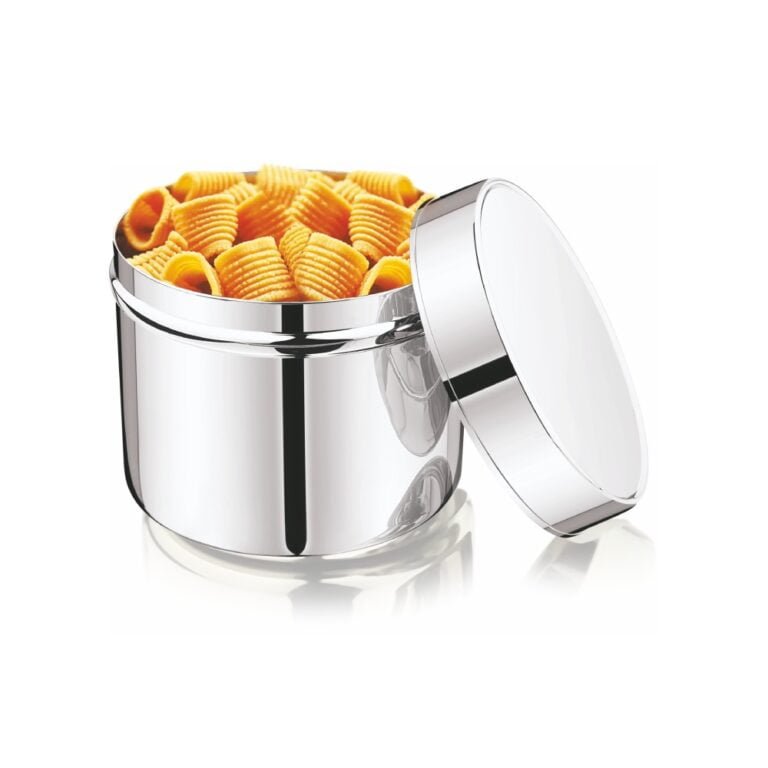 Mukti Stainless Steel Nasta Box Food Storage Canister | Mukti Kitchenware
